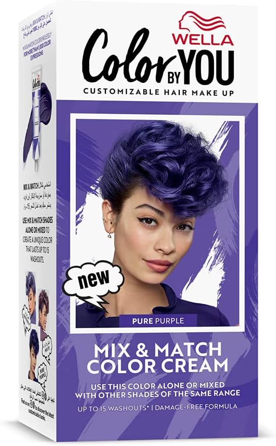 WELLA COLOR BY YOU MIX & MATCH COLOR CREAM PURE PURPLE 60 ML | Dr ...