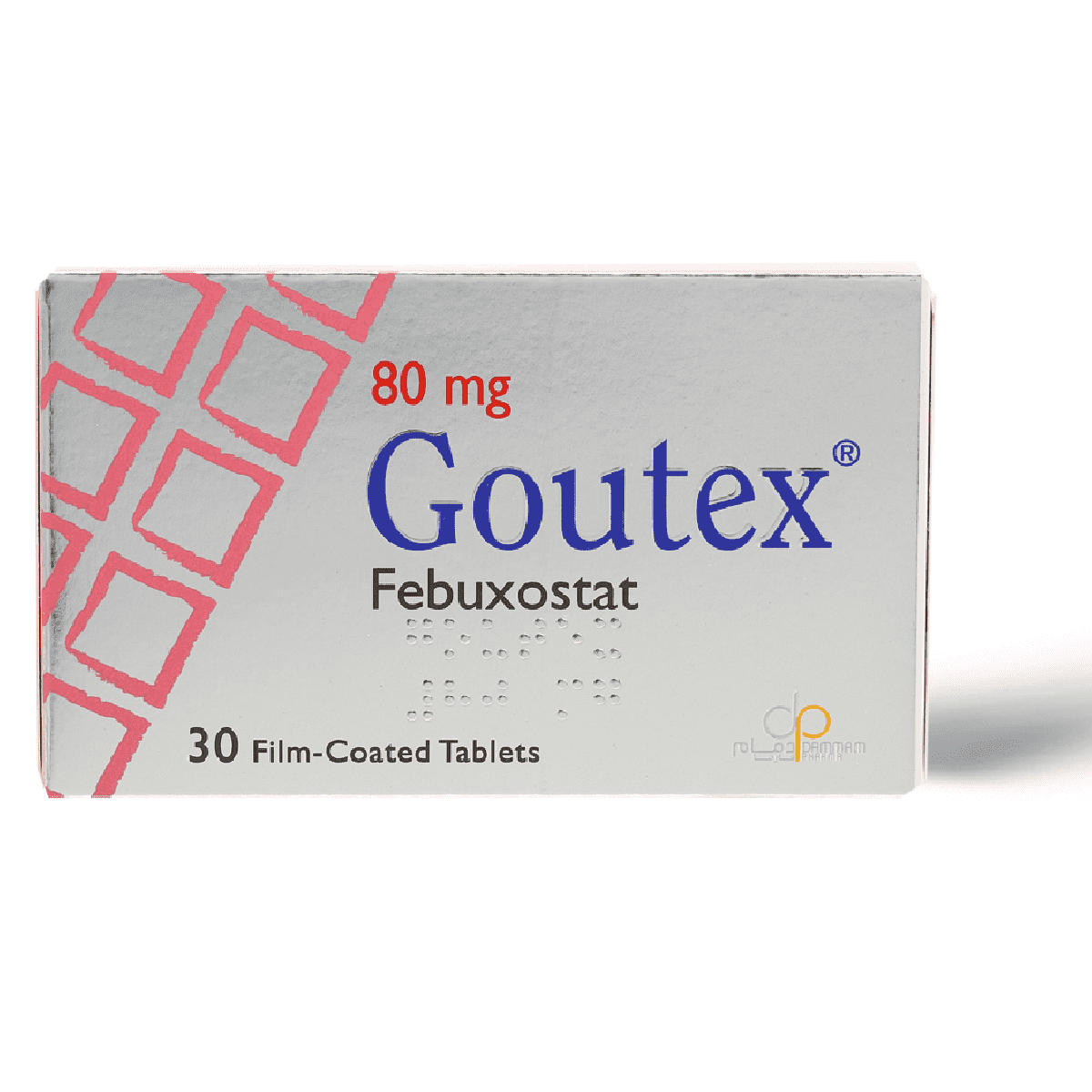 GOUTEX 80 MG 30 TABLETS | Dr. Sulaiman Al Habib Pharmacy