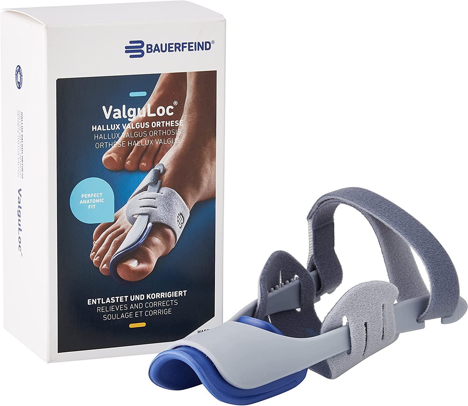 BAUERFEIND VALGULOC RIGHT HALLUX VALGUS SPLINT SIZE 1 | Dr. Sulaiman Al ...