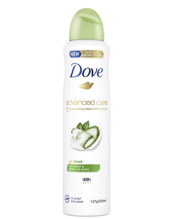 DOVE DEODORANT AEROSOL CUCMBR & GREEN TEA 150 ML | Dr. Sulaiman Al ...