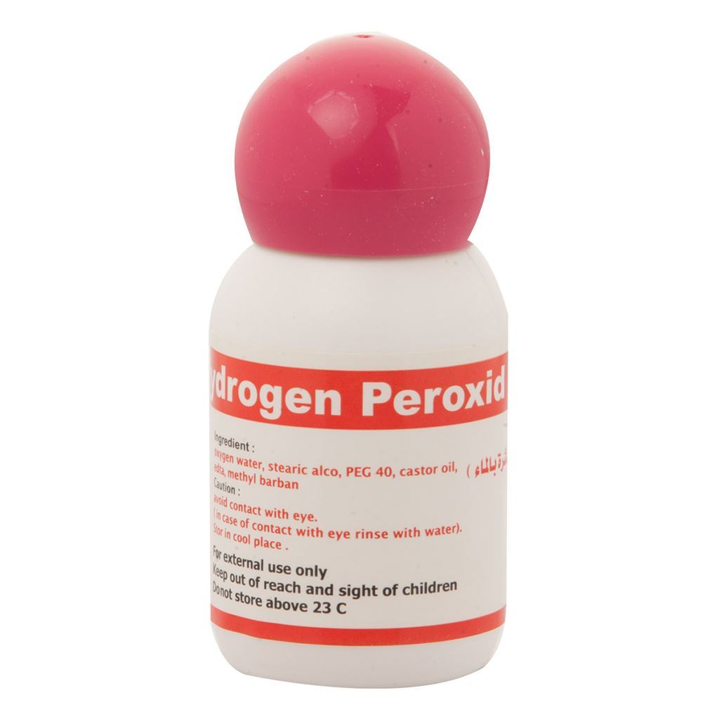 HYDROGEN PEROXIDE 6% SOLUTION 50 ML | Dr. Sulaiman Al Habib Pharmacy