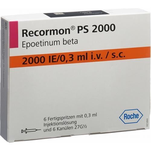 RECORMON 2000 I.U 6 PREFILLED SYRINGES | Dr. Sulaiman Al Habib Pharmacy