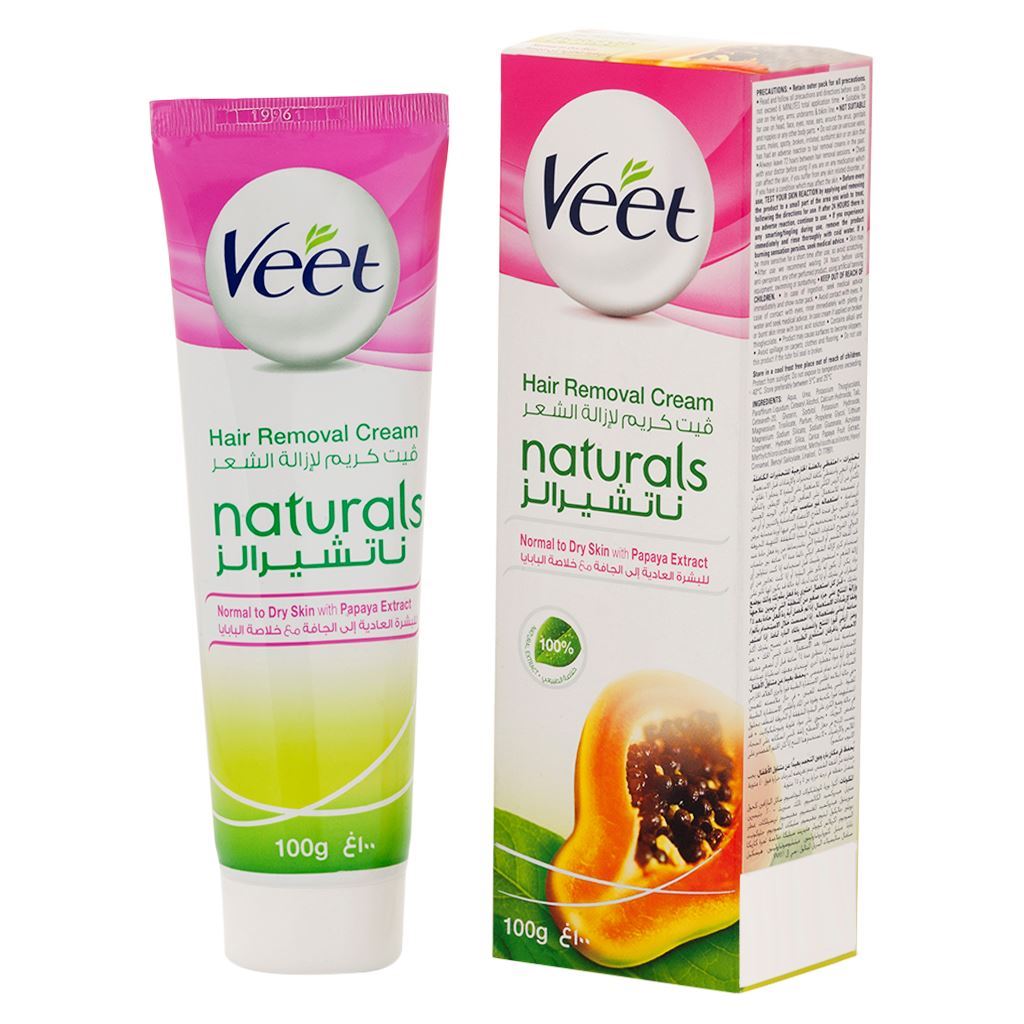 VEET CREAM NATURALS FOR NORMAL SKIN 100 GRAM | Dr. Sulaiman Al Habib ...