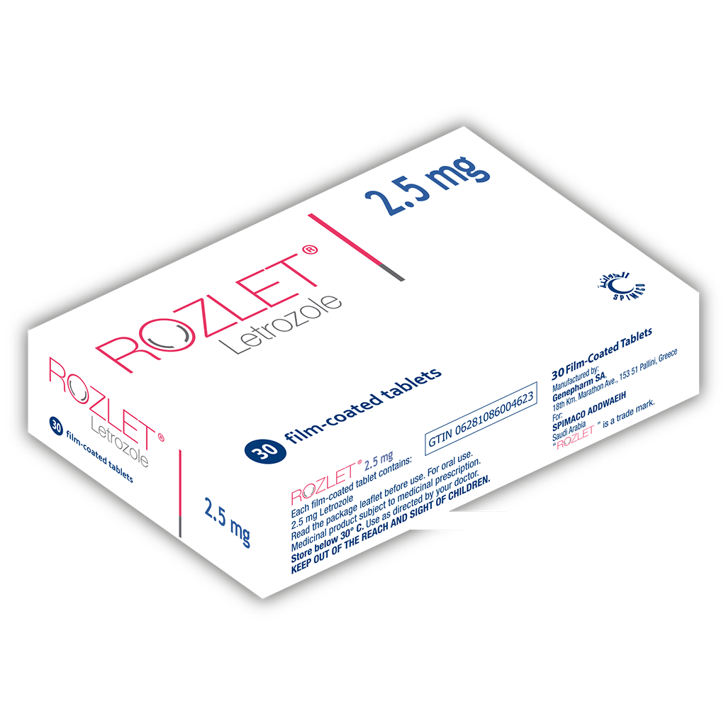 ROZLET 2.5 MG 30 TABLETS | Dr. Sulaiman Al Habib Pharmacy