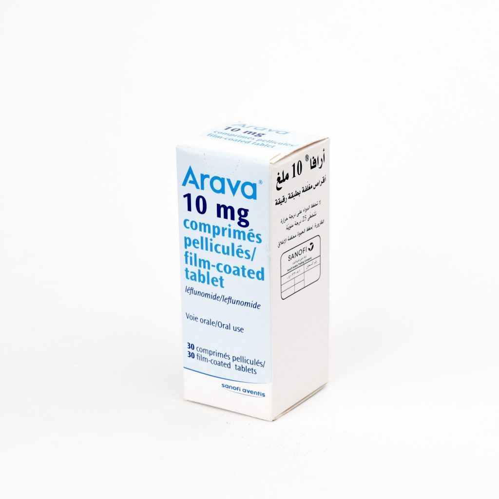 ARAVA 10 MG 30TABLETS | Dr. Sulaiman Al Habib Pharmacy