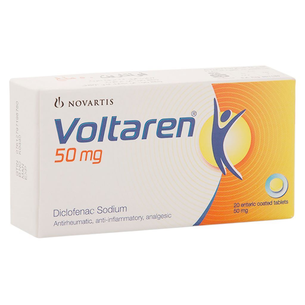 فولتارين 50 ملجم 20 قرص | صيدلية د. سليمان الحبيب