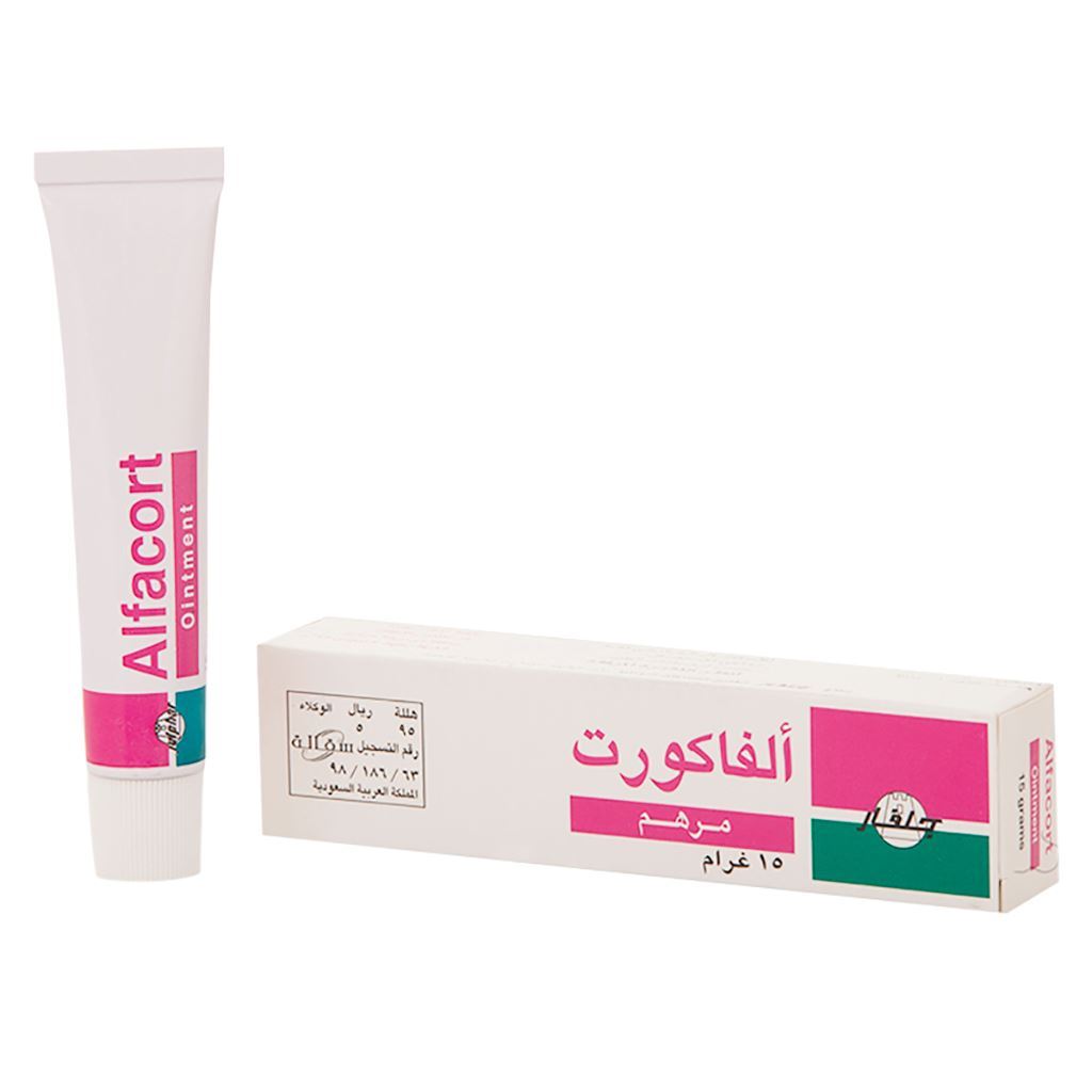 ALFACORT 1 % OINTMENT 15 GM | Dr. Sulaiman Al Habib Pharmacy