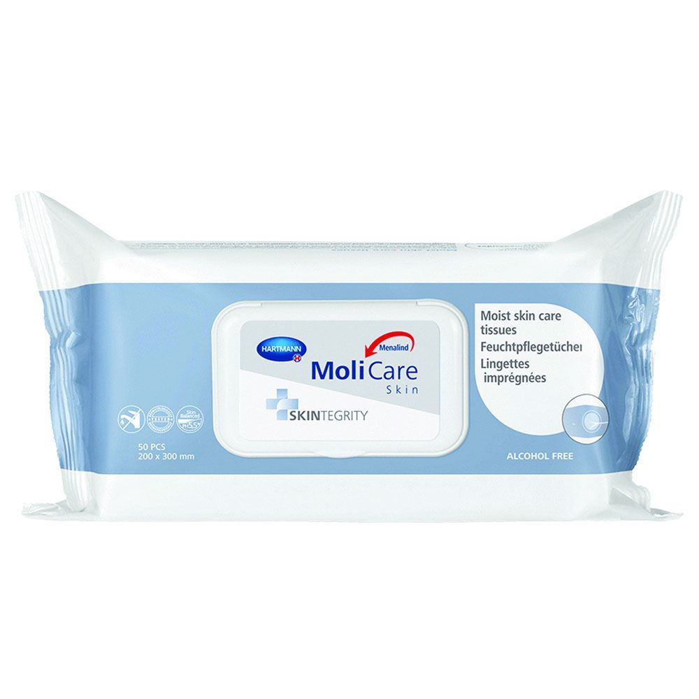 HARTMANN MOIST SKIN TISSUE 50 PIECES | Dr. Sulaiman Al Habib Pharmacy